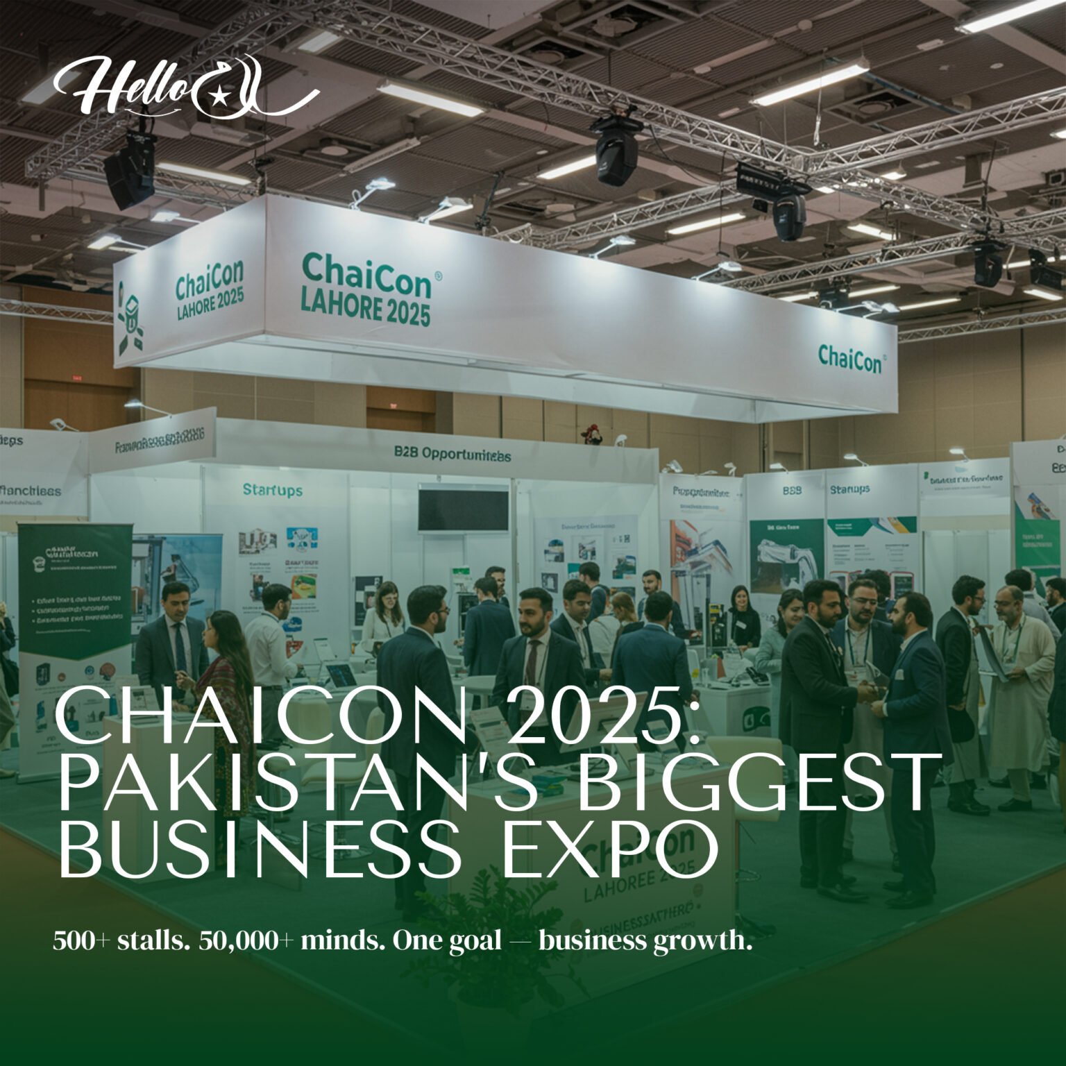 ChaiCon Lahore 2025 - Hello Salam Pakistan