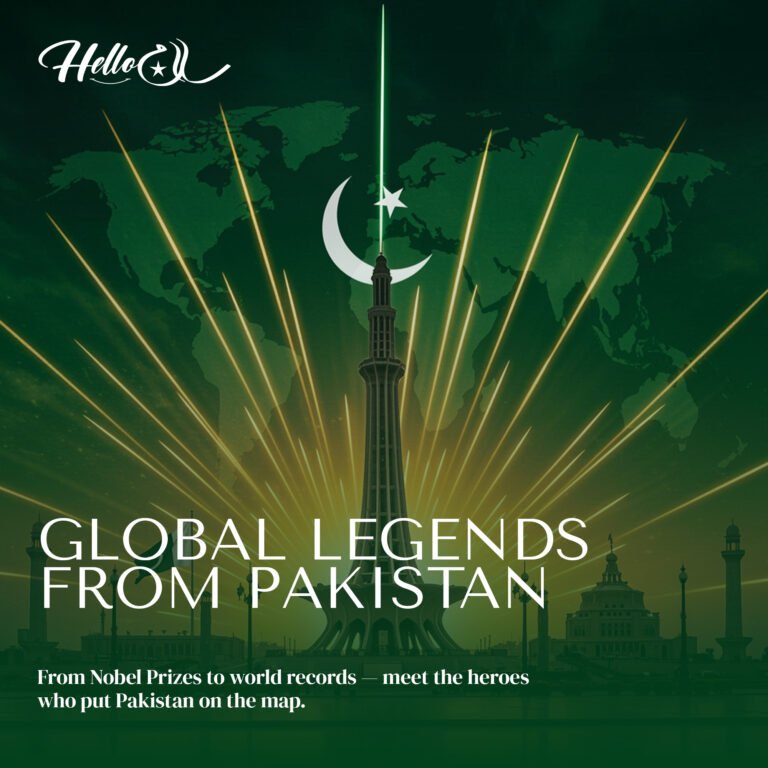 Global Pakistani Icons - Hello Salam Pakistan