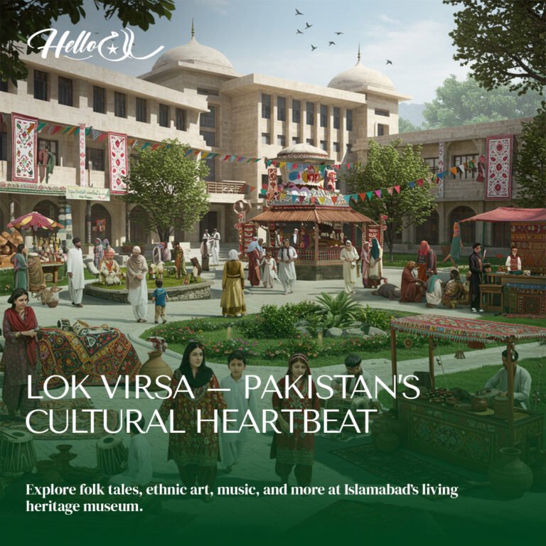 Lok Virsa Museum - Hello Salam Pakistan