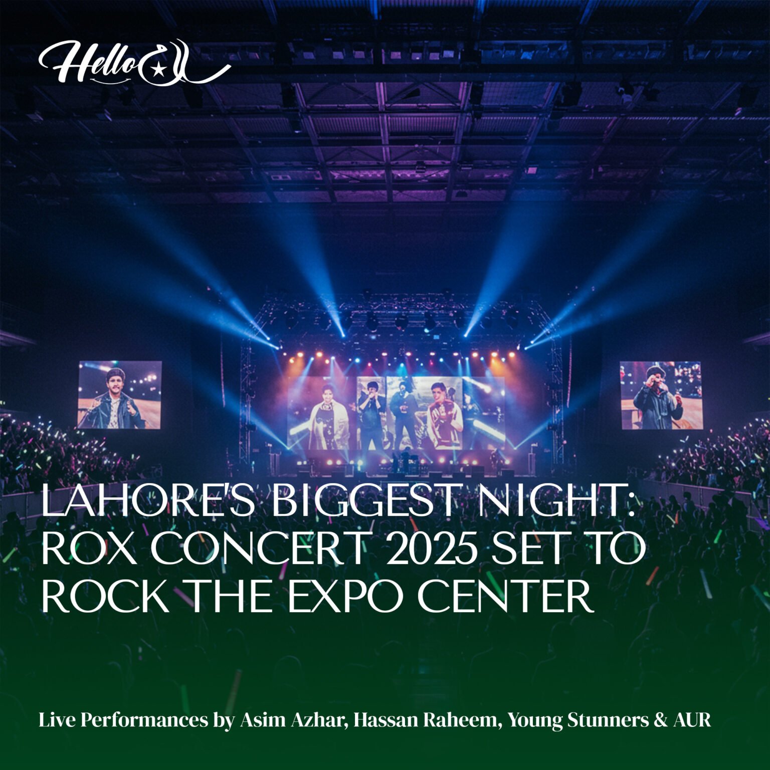 ROX Concert 2025 - Hello Salam Pakistan