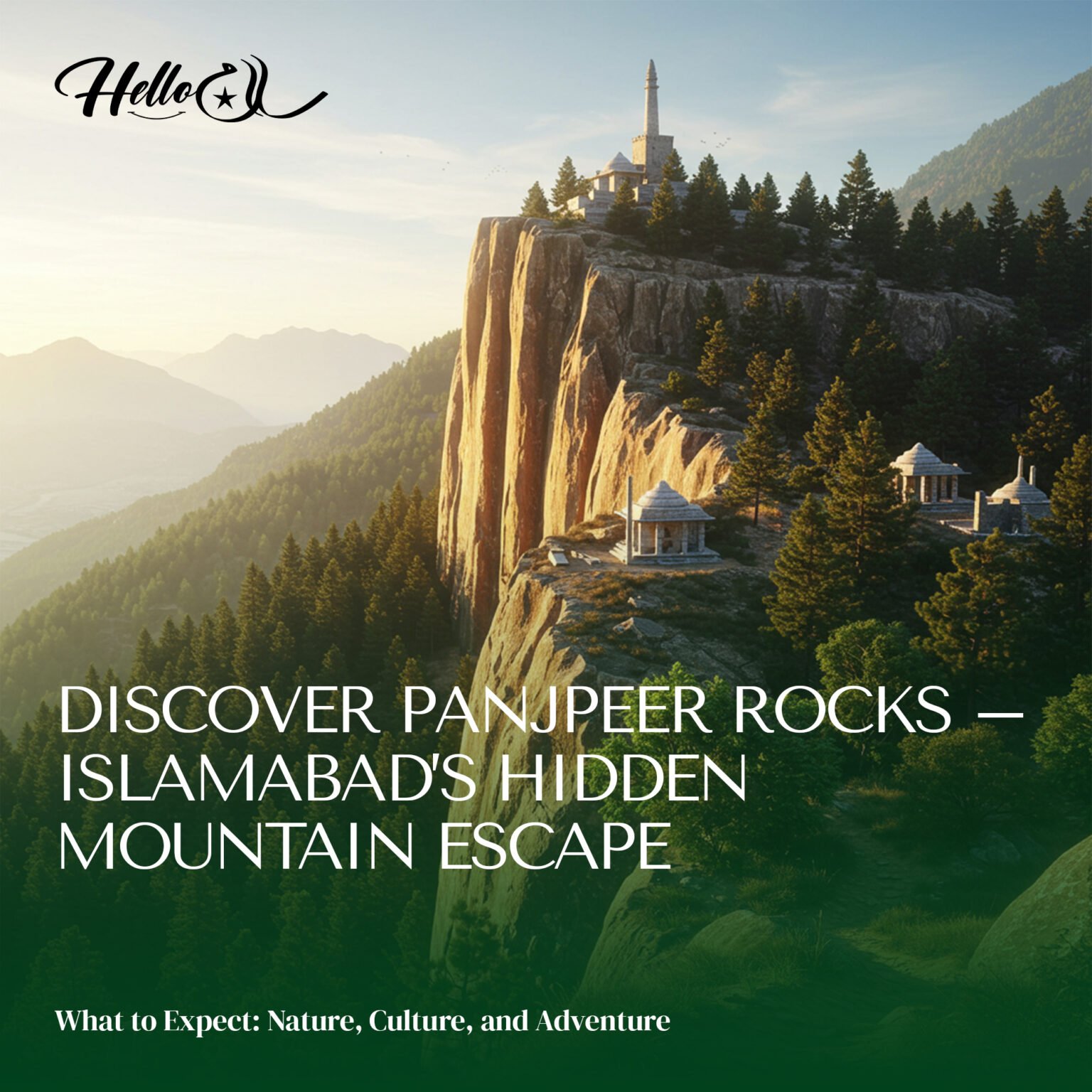 Panjpeer Rocks Islamabad - Hello Salam Pakistan