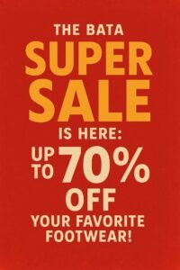 Bata Super Sale - Hello Salam Pakistan