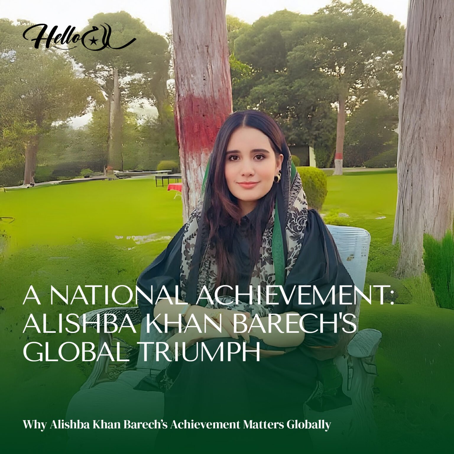 Alishba Khan Barech - Hello Salam Pakistan