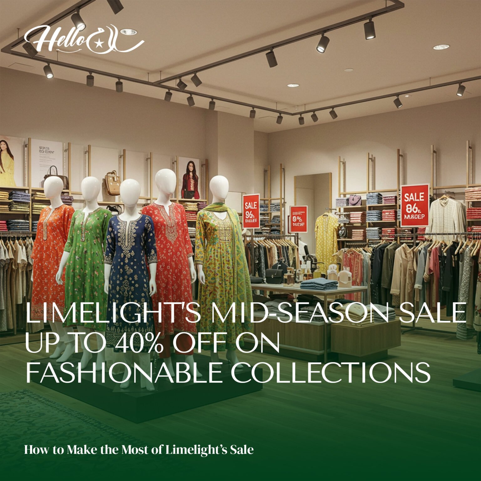 Limelight Mid-Season Sale 2025 - Hello Salam Pakistan