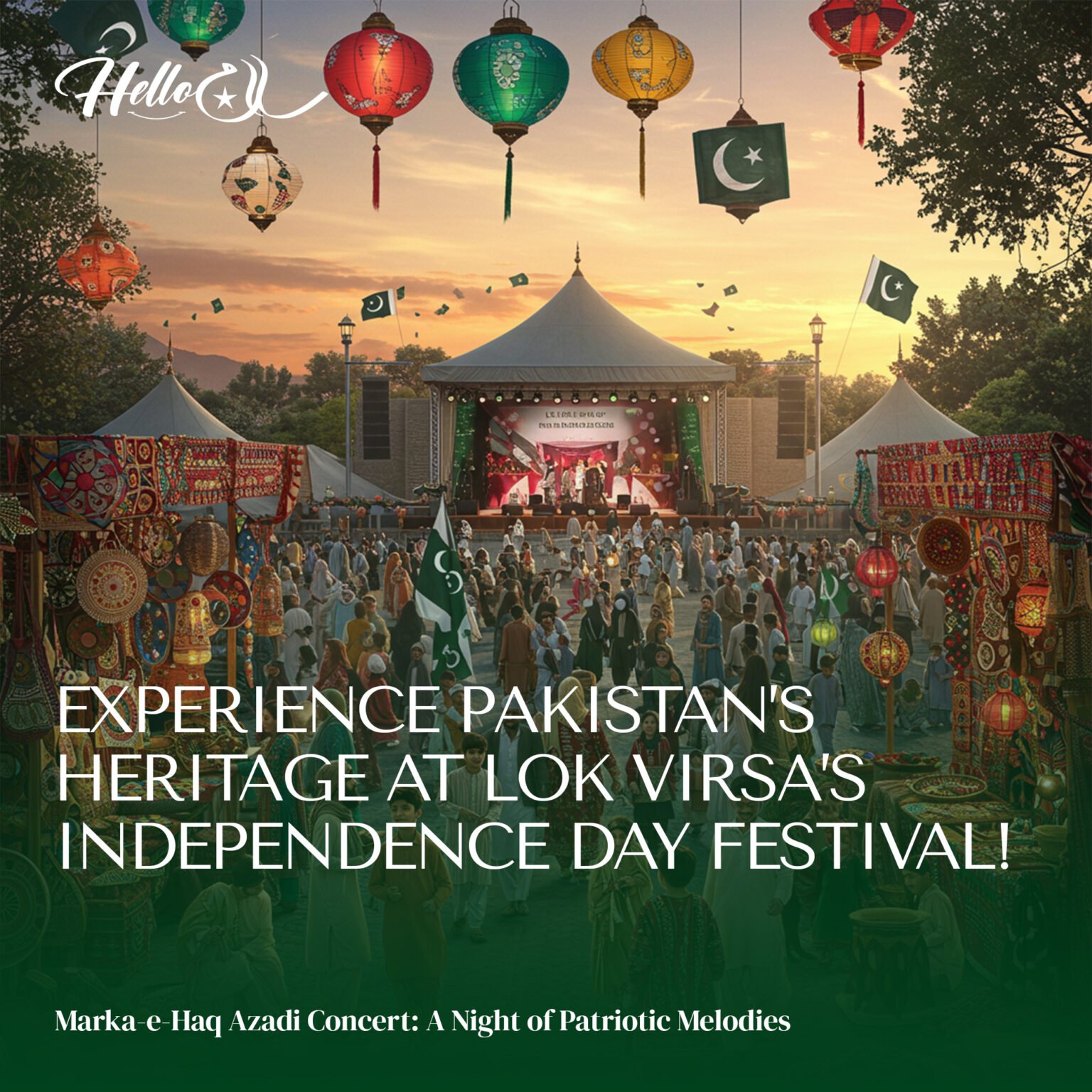Lok Virsa's Grand Festival! - Hello Salam Pakistan