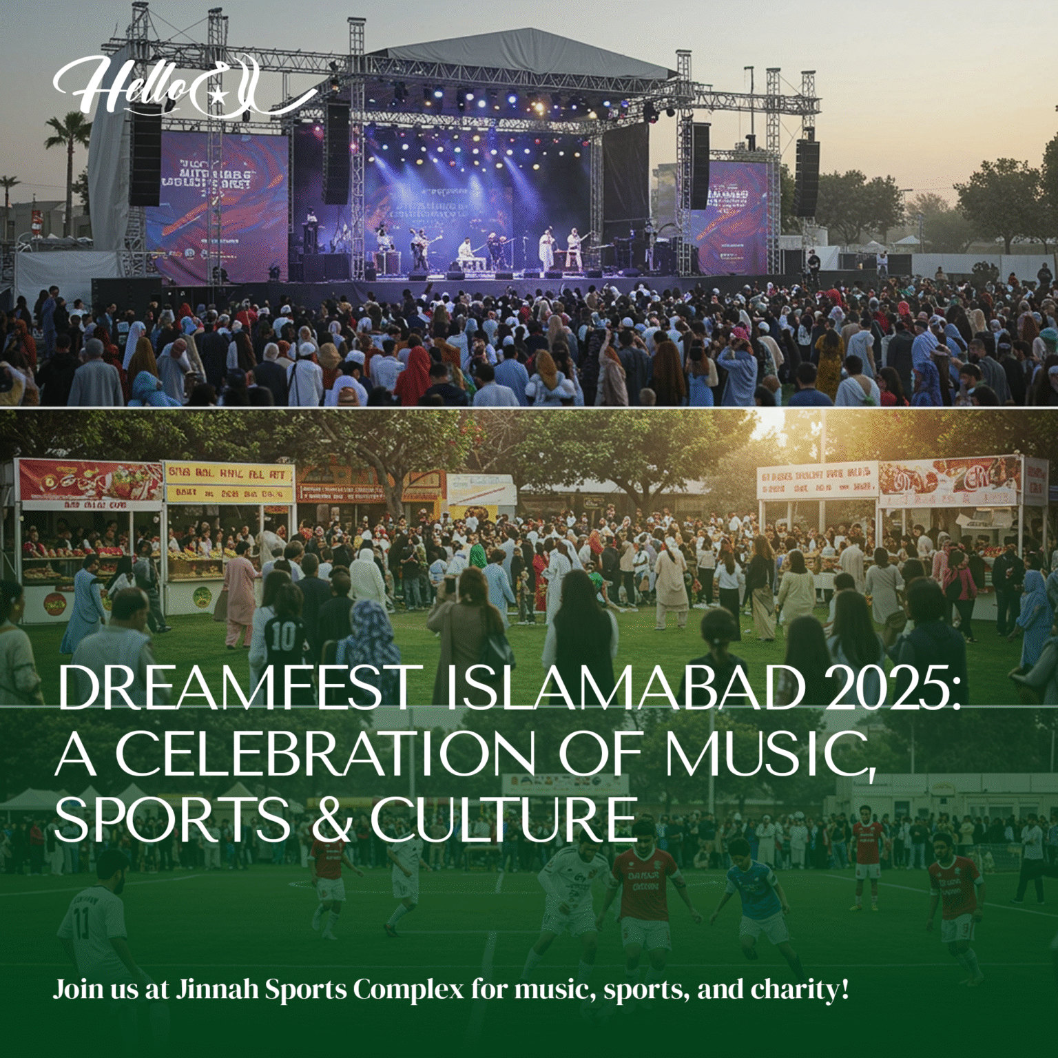 Dream Fest Islamabad Tickets - Hello Salam Pakistan