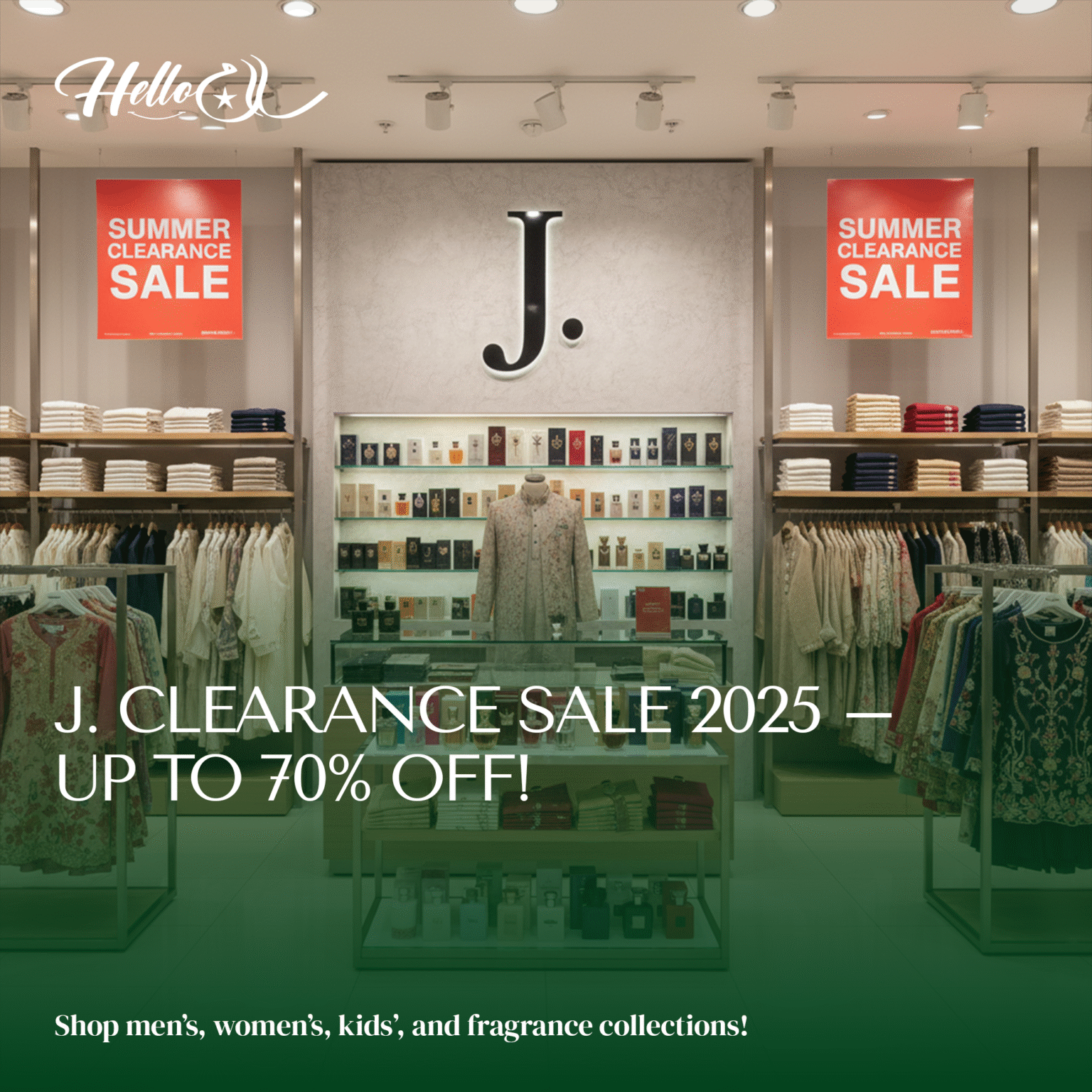 Clearance Sale 2025 Up to 70% Off Online Shopping