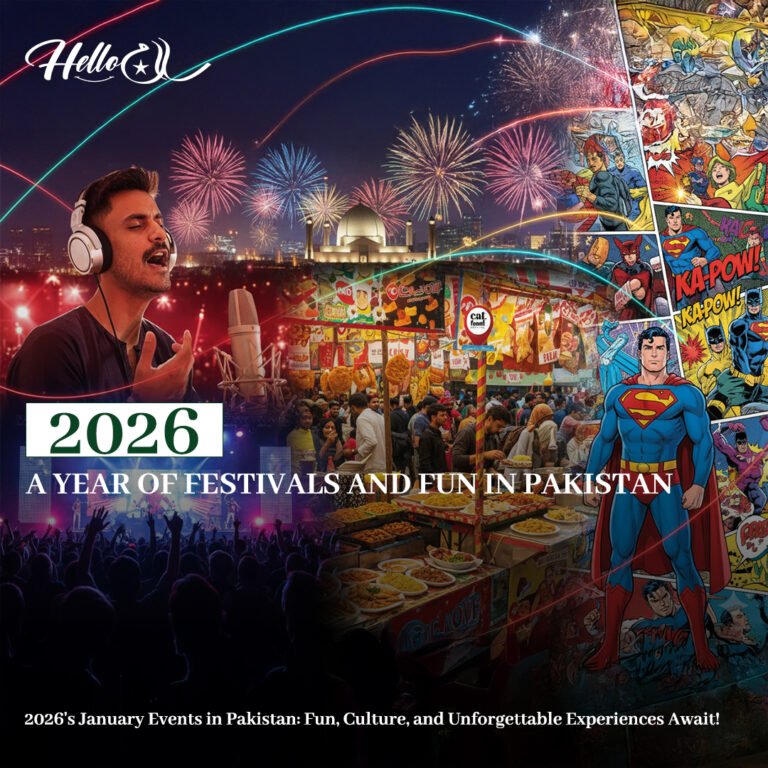 Upcoming events - Hello Salam Pakistan